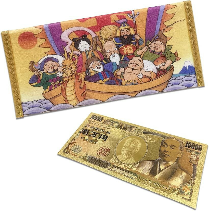 バリエーションコード : 2b4xl2f6xg商品コード2b4xl4n06j商品名金運アップ お財布セット グッズ ゴールド 1万円札 開運セットブランドLamPlanningカラー開運セット・「運気を変える。」開運、金運アップをもたらすゴ...