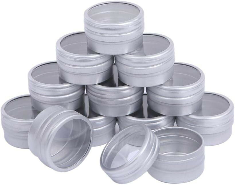 バリエーションコード : 2b4c9ptfc4商品コード2b4c9lc4f4商品名アルミ缶 クリームケース ビーズケース 化粧品 小分け シルバー 窓付き 12個セット 10mlブランドChocopleサイズ等10ml「窓付きで中身が見えて...