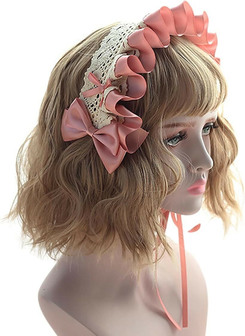 バリエーションコード : 2b4c1yh1d5商品コード2b4c1i9c65商品名morytrade カチューシャ ヘッドドレス フリル メイド コスプレ ピンクブランドMORY TRADEカラーピンク・肌触りのいいフリルのレースと左右のリ...