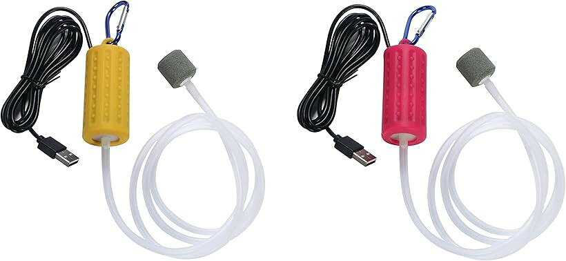 バリエーションコード : 2b4nqhrndj商品コード2b4ncvp88q商品名USB ミニエアレーションポンプ 2個セット ブクブク エアーポンプ アクア アクア USBポンプ レッド イエローブランドManaheartカラーレッド イ...
