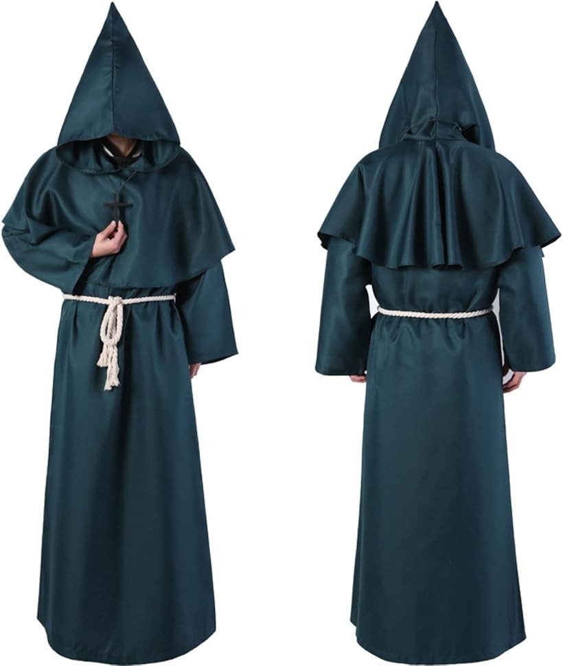 バリエーションコード : 2b2885fs8o商品コード2b28858f0f商品名morytrade 僧侶服 コスプレ 神父 修道士 霊媒師 牧師 中世 衣装 仮装 ハロウィンブランドMORY TRADEカラーグリーンサイズ等L手軽にハロウ...