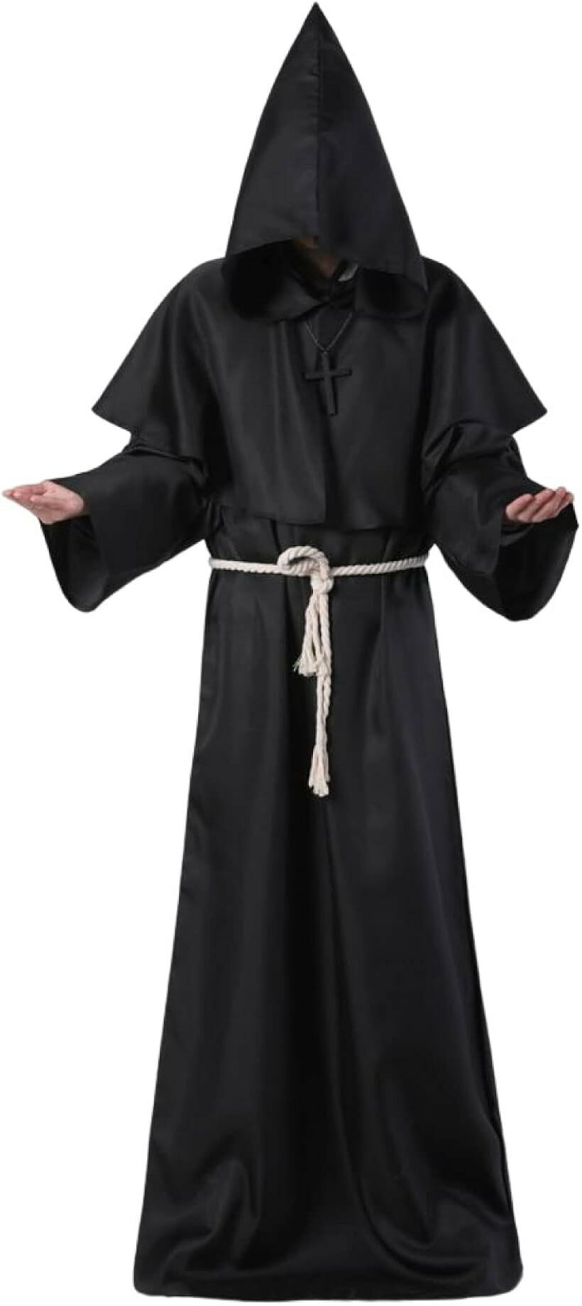 バリエーションコード : 2b2885fs8o商品コード2b28881ggj商品名morytrade 僧侶服 コスプレ 神父 修道士 霊媒師 牧師 中世 衣装 仮装 ハロウィンブランドMORY TRADEカラーブラックサイズ等M手軽にハロウ...
