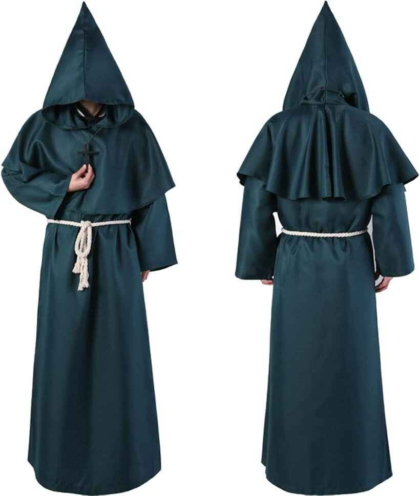 バリエーションコード : 2b2885fs8o商品コード2b288iu4kh商品名morytrade 僧侶服 コスプレ 神父 修道士 霊媒師 牧師 中世 衣装 仮装 ハロウィンブランドMORY TRADEカラーグリーンサイズ等S手軽にハロウ...