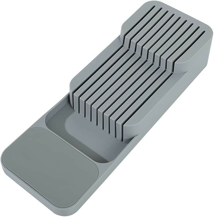 バリエーションコード : 2b2w29khvr商品コード2b2dnp0cp0商品名AllBright 包丁スタンド 包丁立て 包丁ホルダー 収納 横置き 引き出し キッチン 包丁 9本収納ブランドAll Brightカラーグレー「キッチン周...
