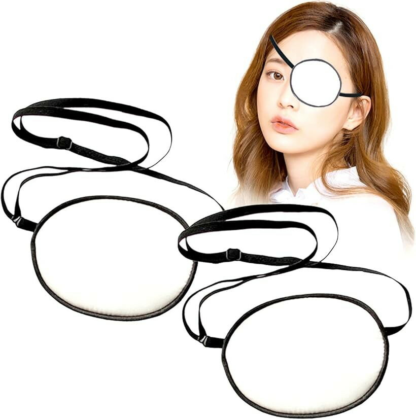 バリエーションコード : 2bjyytp62t商品コード2bjyy6y4j3商品名片目眼帯 両目用 2点セット シルク オシャレ アイパッチ コスプレ ホワイトブランドRimikuruカラーホワイト片目眼帯 両目用 シルク 嬉しい2点セット...