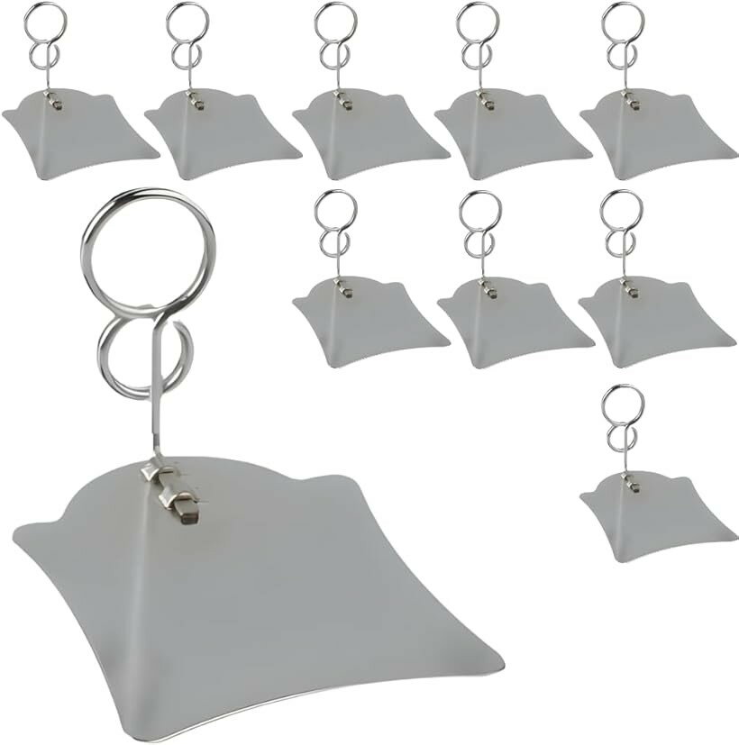 バリエーションコード : 2brcdut3ir商品コード2brcdd44t2商品名ポップスタンド 10個セット popスタンド 空間を引き立てる 値札立て プライスカード 卓上 クリップ 店舗用品 カフェブランドJUSTVELカラーシルバー...
