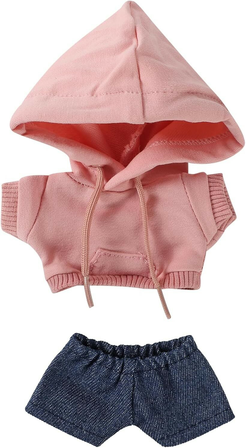 バリエーションコード : 2b93iuj0p3商品コード2b93ir8hu6商品名ぬい服-ぬいぐるみ-服-10cm パーカー-デニムパンツ-人形 ピンク 10cmブランドAXLUCEカラーピンクサイズ等10cmぬいぐるみ用のパーカー・デニム...