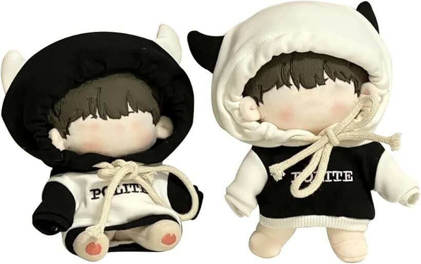 バリエーションコード : 2b9j2uvt85商品コード2b9j20k89q商品名ぬい服 ぬいぐるみ 服 20cm パーカー 人形ブランドAXLUCEカラーブラック帽子+ホワイト帽子サイズ等20cmぬいぐるみ用ぬいぐるみ用のかわいいフード付...