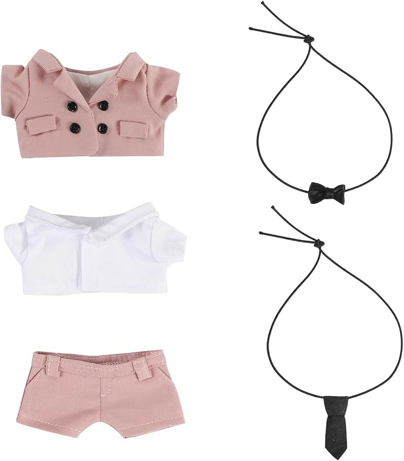バリエーションコード : 2b9j2wk5iq商品コード2b9j410ty4商品名ぬい服 ぬいぐるみ 服 15cm スーツ シャツ ネクタイ 蝶ネクタイ 人形ブランドAXLUCEカラーピンクぬいぐるみ用の正装スタイルの5点セットです。「 適...