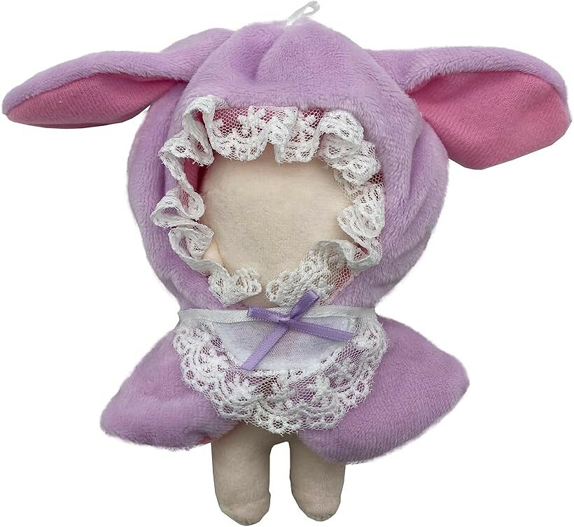 バリエーションコード : 2b9pq0j1n1商品コード2b9pqy50sq商品名ぬい服 ぬいぐるみ 服 10cm 人形ブランドAXLUCEカラーうさぎ（ピンク）ぬいぐるみ用のポンチョタイプの着ぐるみです。「 適用サイズ 」約10cm綿人形...