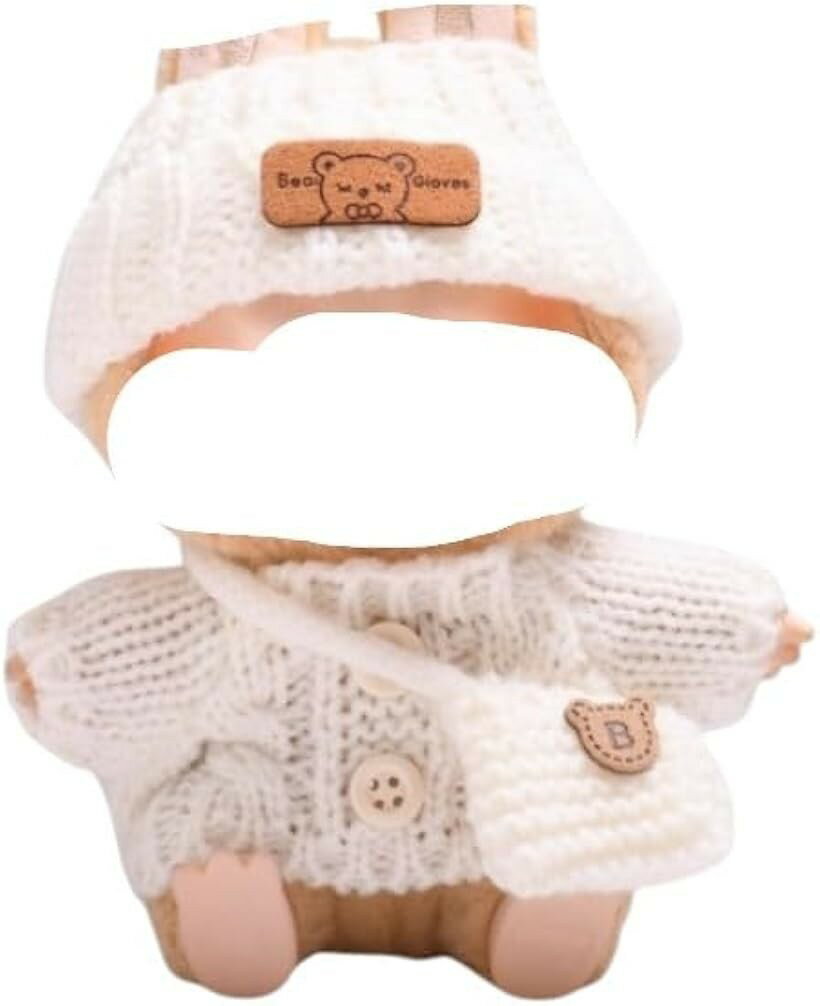 バリエーションコード : 2burk15494商品コード2burrnn2vt商品名ラブブ専用 服 ニット帽 セーター バッグ Labubu専用ブランドAXLUCEカラーカラー10ラブブ専用のニットコーデセットは、あったかニット帽、ボタン留め...
