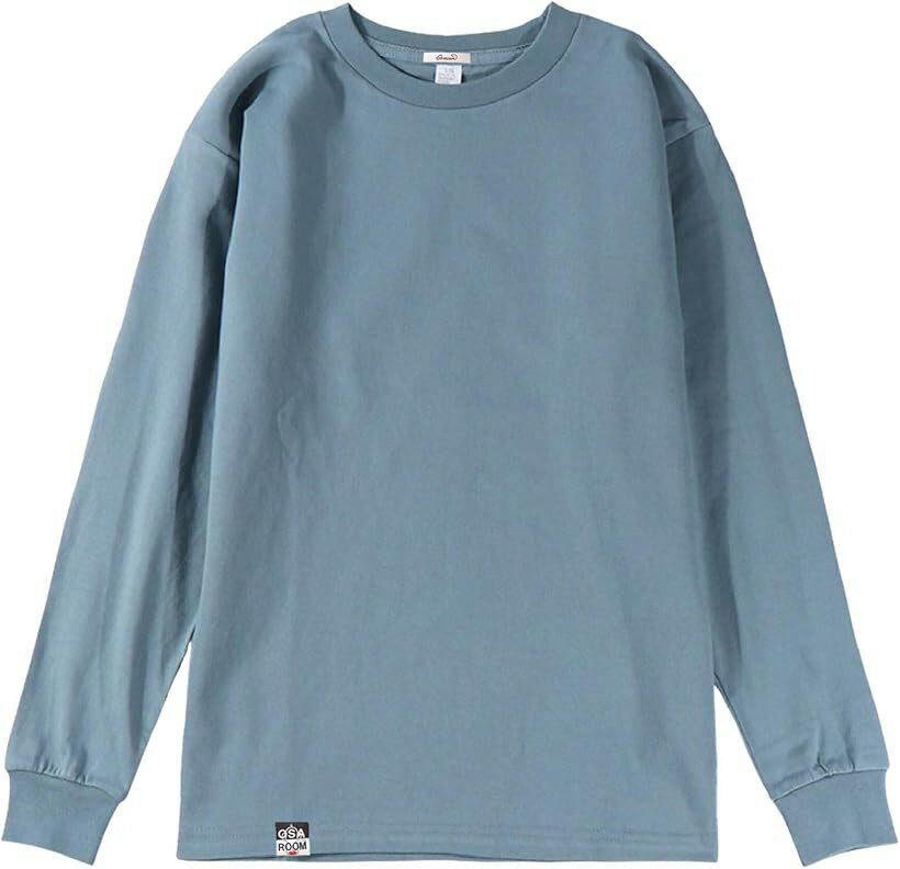 バリエーションコード : 2bj0k2159i商品コード2bj0kjrf08商品名しっかり分厚い ロングtシャツ リブ袖 長袖 クルーネックブランドOSAROOMカラーライトブルーサイズ等Sシンプルで快適な8.8ozヘビーウエイトコットンロ...