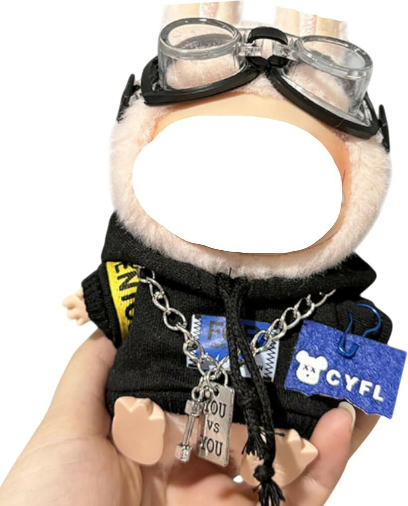 バリエーションコード : 2brh3nod6f商品コード2brh3pk1nv商品名ラブブ用 服 パーカー ゴーグルブランドAXLUCEカラーAサイズ等約17cm ラブブラブブ用の服です。おしゃれに着せ替えれば、写真撮影やお出かけがもっと楽し...