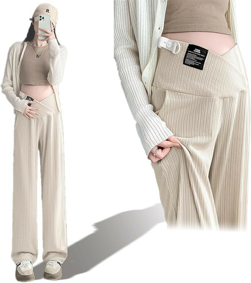 バリエーションコード : 2b9knxfpsk商品コード2b9ggsr3ig商品名マタニティ パンツ ズボン 妊婦 調整ベルト ゆったり 楽々 おしゃれ 着痩せブランドmangokingカラーホワイト（薄手）サイズ等2XL調整可能なウエスト...
