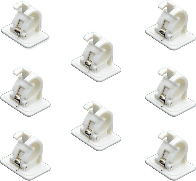 バリエーションコード : 2bjqn23tfk商品コード2bjqndn1cw商品名釣り 竿 ロッド スタンド ホルダー クリップ キーパー ホールド ホワイト 8個 壁掛 車載 収納 玄関 縦 横 貼 付け 固定 汎用ブランドcalm wi...
