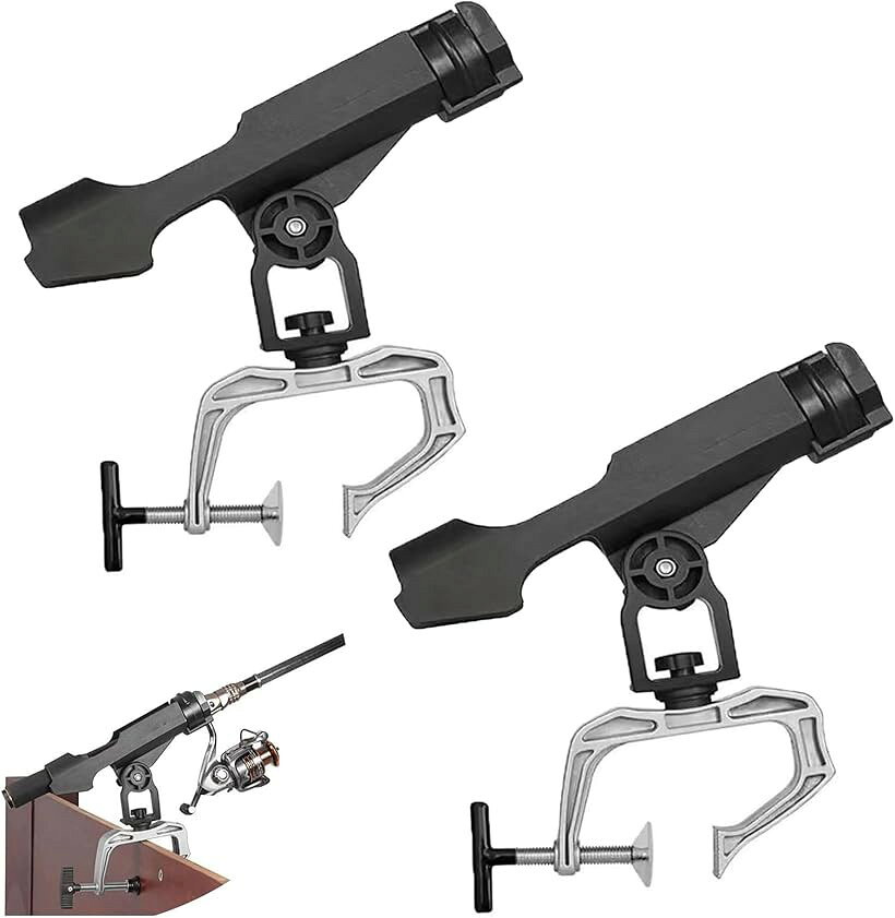 商品コード2brccgffw8商品名釣り竿 スタンド ボート 船 筏 橋 ロッドホルダー 固定 クランプ 2個セットブランドシャンディニー(Chandeny)カラーブラックサイズ等25x6.4x1.5cm「場所を選ばず固定できる」クランプ式...