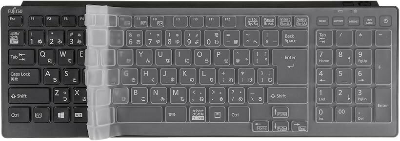バリエーションコード : 2butv61vxv商品コード2brvrihy4o商品名キーボードカバー for 富士通 FMV Desktop F K1/L1シリーズ 2025～2026発売 Fujitsu 23.8 27インチ F77 F76...