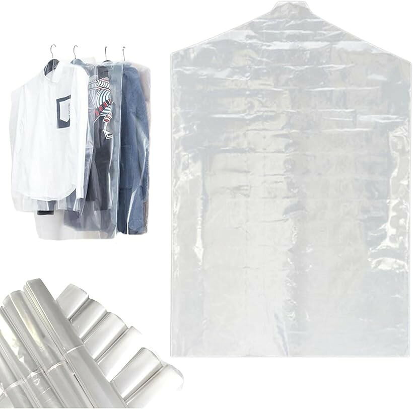 バリエーションコード : 2bu1t0gusn商品コード2brvp65t60商品名衣類カバー 洋服カバー 衣装カバー 使い捨て ビニール 透明ブランドArchnoteサイズ等60x90cm100枚セット衣類カバー 透明で中身が一目瞭然：洋服...