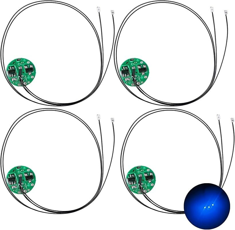 バリエーションコード : 2br0l9o0tw商品コード2br0l211kf商品名極小LED リード線 2本 磁気スイッチ 電飾 4個セット 点灯 点滅 ボタン電池 CR927対応 フィギュア ジオラマ プラモデル ライトブランドMTP ＆...