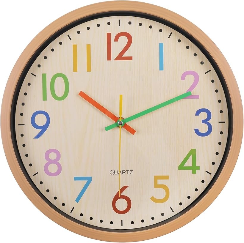 バリエーションコード : 2b9h4rf6dn商品コード2b9h44hyt9商品名壁掛け時計 30cm 静音 北欧風の竹模様xカラフル文字盤 軽量350g フック付き 見やすい アナログ クォーツ式 リビング 寝室 子供部屋用ブランド澤田屋...