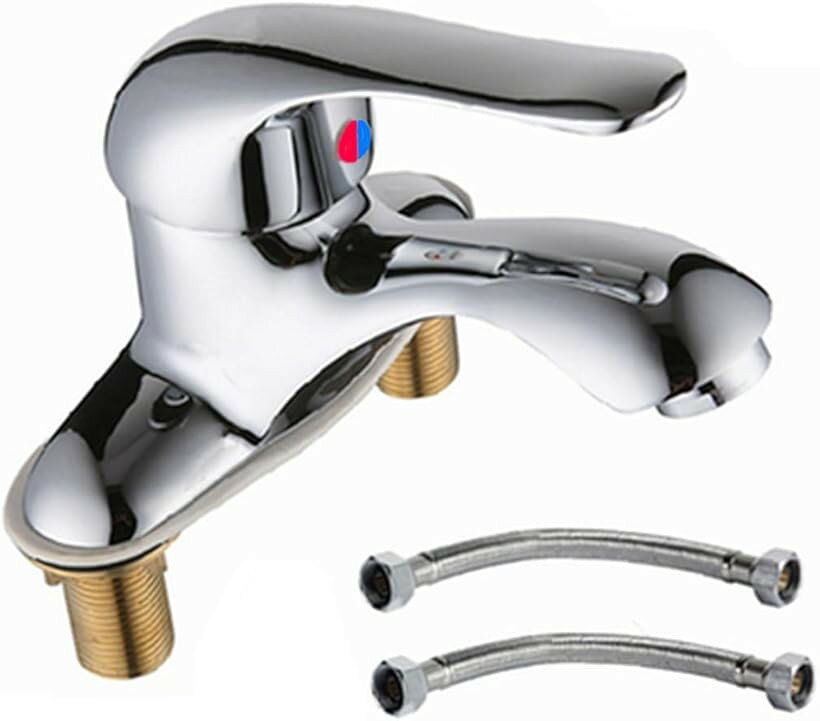 バリエーションコード : 2bj2y3r6fp商品コード2bj2yksuc1商品名ツーホール式 洗面用 シングルレバー 混合水栓 手洗いボウル用 洗面台 蛇口 水道 SK238 混合水栓＋取り付けホースブランドLife System「とても...
