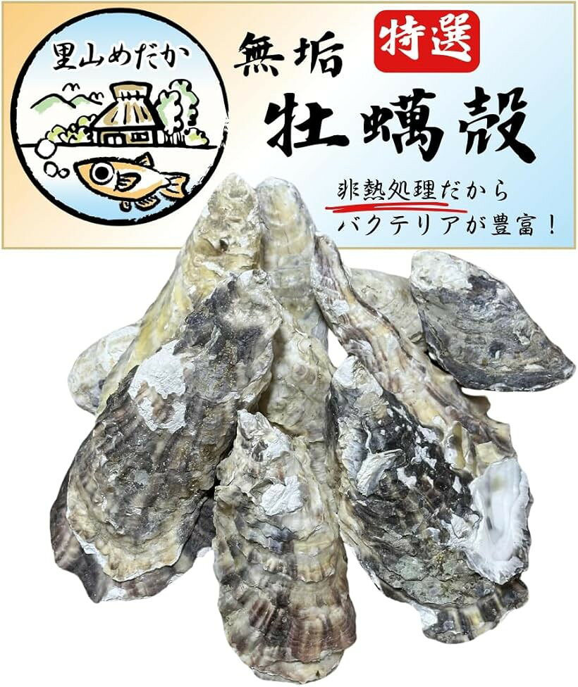 バリエーションコード : 2b93utsxng商品コード2bjr1h64uf商品名国産特選牡蠣殻 非加熱 アクアリウム メダカ 金魚 熱帯魚 海水魚 水質安定 水質浄化 PH調整 脱臭 酸性防止ブランド里山めだかサイズ等10枚「水質安定」特...