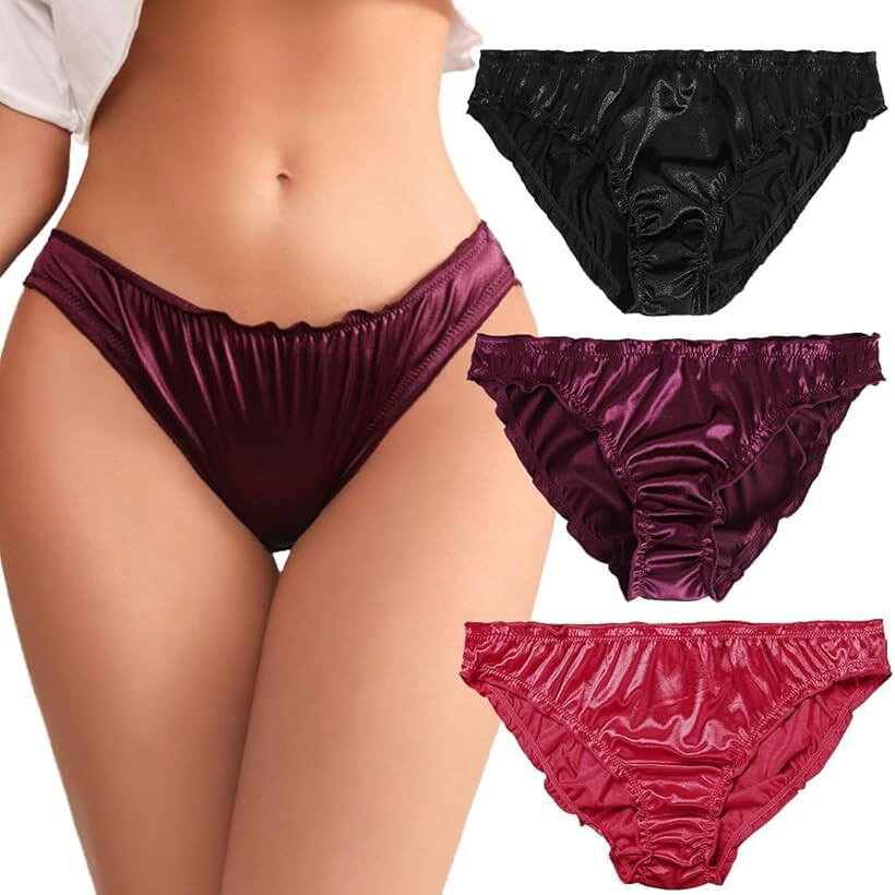 バリエーションコード : 2bj883oh85商品コード2bj0joogfy商品名サテン ショーツ 男の娘パンツ 3枚セット 女装コスプレ セクシーパンツ レディース 下着 フルバック サテン生地 M-Lブラック/レッド/ワインブランドLu...