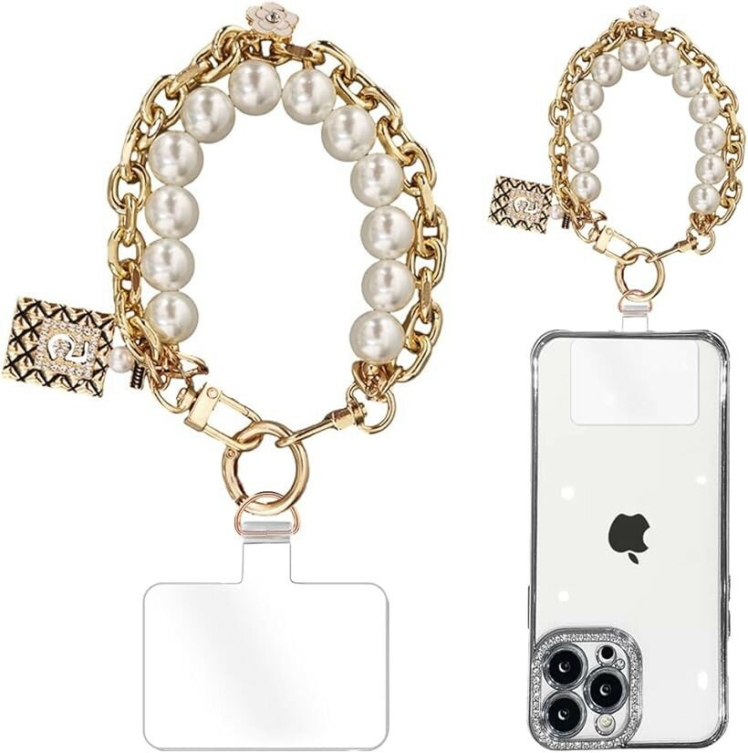バリエーションコード : 2bjwgv1x4v商品コード2bjwg9nhpf商品名スマホストラップ チェーンストラップ ダブルチェーン設計 リストストラップ パールストラップ 真珠+金属の二重チェーン 携帯ストラップ 充電影響なし 紛失落下...