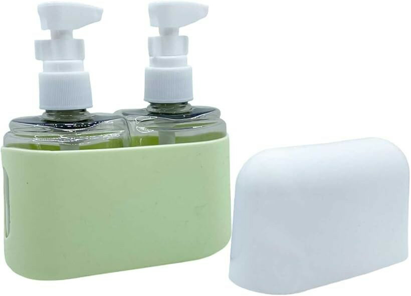 バリエーションコード : 2bjcdtjxu5商品コード2bjcdtrj5t商品名トラベルボトル 100ml 2本セット 収納ケース付 詰め替え 容器 漏れ防止 旅行 ジム 小分け クリア ケース グリーン グリーンブランドルナリカラーグリ...