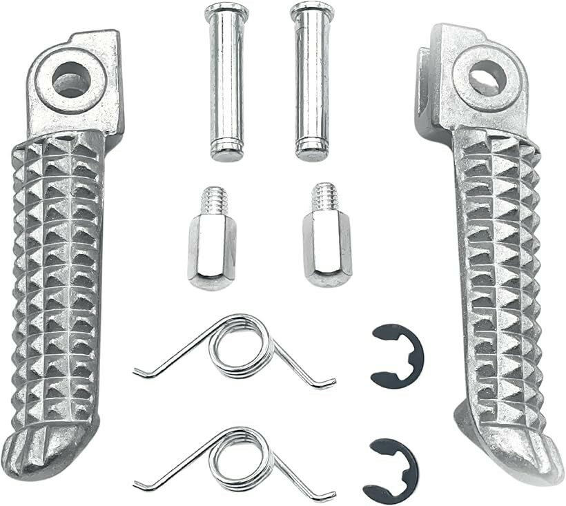 バリエーションコード : 2b9h1lwnu1商品コード2bjl4r61j6商品名互換品 社外品 ヤマハ対応 バイク アルミ フットペグ ペダル フットレスト フロント ステップ YZF R1 R6 軽量 穴径8mm 左右 シルバーブランド...