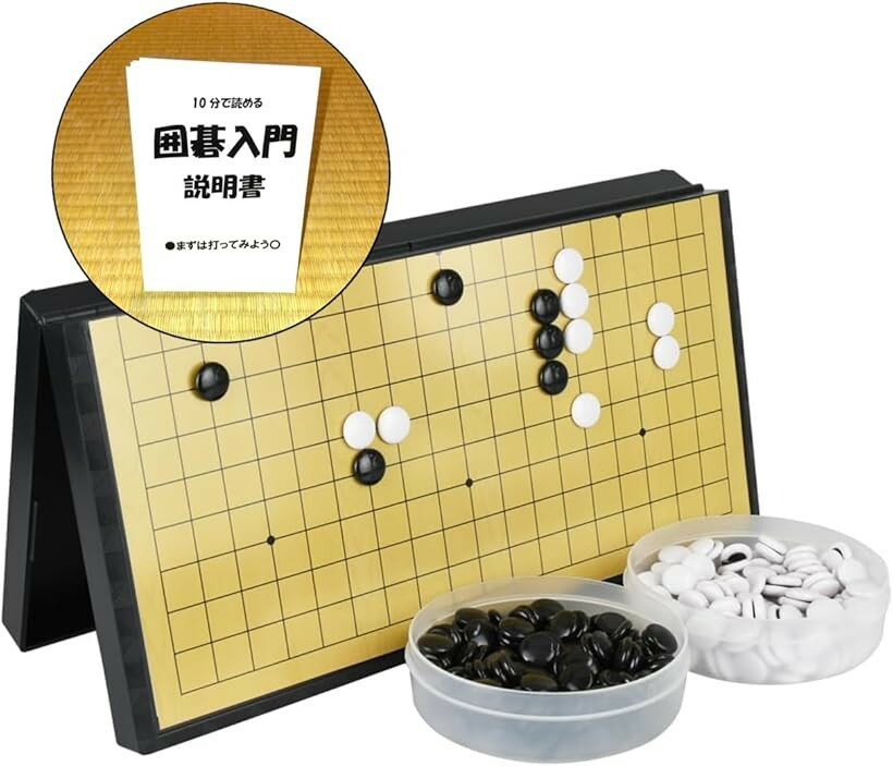 バリエーションコード : 2bjnig49vp商品コード2bjnikouu8商品名囲碁 ポータブル マグネット式 正式囲碁盤 19路 初心者用 日本語説明書 碁石ケース付きブランドSooTuneサイズ等37cm正式な数（黒181個、白180...
