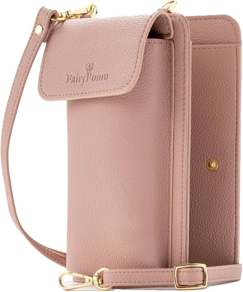バリエーションコード : 2bjnpucv6n商品コード2bjnp1k0ot商品名スマホポーチ スマホショルダー お財布ショルダー 多機能 使いやすい ショルダーバッグ 斜めがけ 財布 レディース メンズ くすみピンクブランドFairyPo...