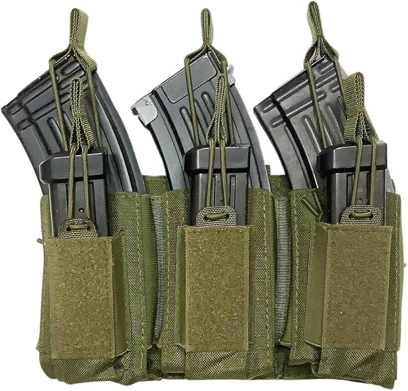 バリエーションコード : 2bjnwufd3r商品コード2bjnw2kc65商品名AK M4 ダブルデッカー マガジン ポーチ ハンドガン 7.62 9mm モール サバゲ OD アーミーグリーンブランドCIWSカラー3連OD（アーミーグリ...