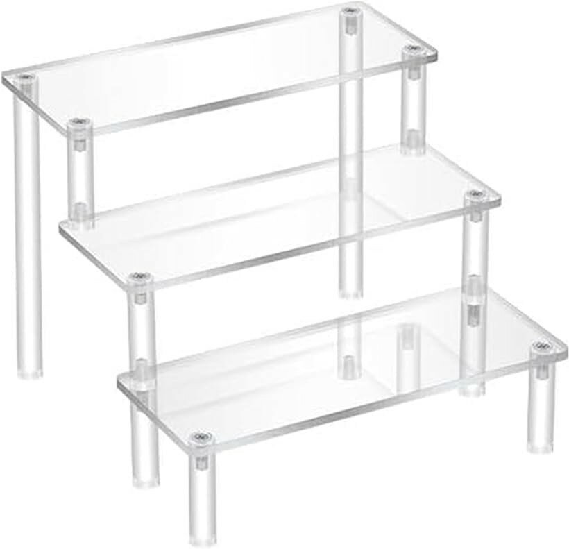 バリエーションコード : 2b9y49vhl3商品コード2b9y4rkvd5商品名ディスプレイスタンド フィギュアスタンド ディスプレイ台 アクリル 展示台 クリア ひな壇 収納棚 フィギュアケース 陳列台 組み立て式 透明 20cm3段ブ...