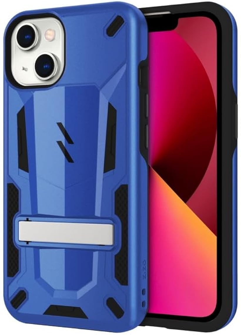 バリエーションコード : 2b9oiogouq商品コード2b93qqdih3商品名ZIZO iPhone 13 6.1インチ ケース カバー 耐衝撃 衝撃吸収 米軍MIL規格 キックスタンド ハイブリッド ポリカーボネイト x TPU TR...