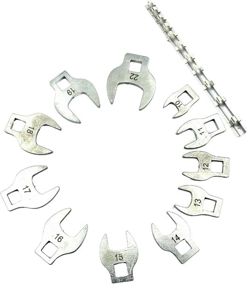 バリエーションコード : 2b90sc6jwy商品コード2b90sq8fxs商品名クローフットレンチ セット 差込角 3/8 9.5mm11個 狭所作業用 交換 レンチ ヘッド 工具 11個セットブランドHTharros「簡単アクセス」クロ...