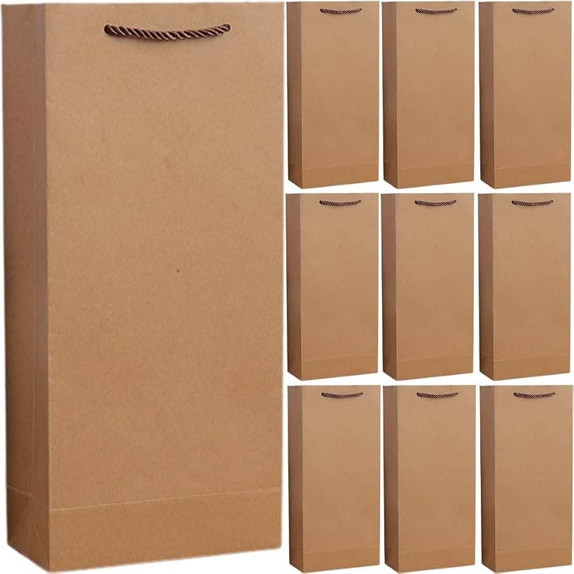 バリエーションコード : 2br2qoynu2商品コード2b9wh4jx10商品名ワインバッグ 紙袋 ギフト用 ワイン 袋 おしゃれブランドChicerカラーブラウンサイズ等ダブル10枚「高級感あるデザイン」上質な質感とマット仕上げで高級感...