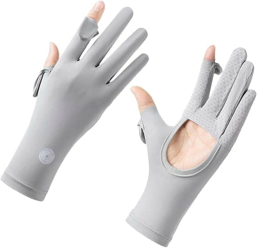 バリエーションコード : 2bu65pygt3商品コード2bu65s29dc商品名uvカット 手袋 レディース 夏手のひら開口デザイン・2本指出し・スマホ対応・-5℃冷感・UPF50+ 滑り止め 通気 日焼け止め手袋 手荒れ 紫外線対策 グ...