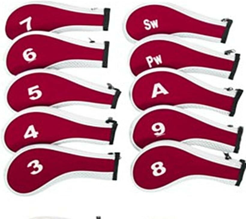 バリエーションコード : 2bu45nsj5l商品コード2bu4thyhnu商品名ゴルフ アイアンカバー 10個セット ヘッドカバー 番手プリント入り ファスナー付き ロングネック仕様 クラブ保護 耐久 おしゃれ シンプルデザインブランドg...