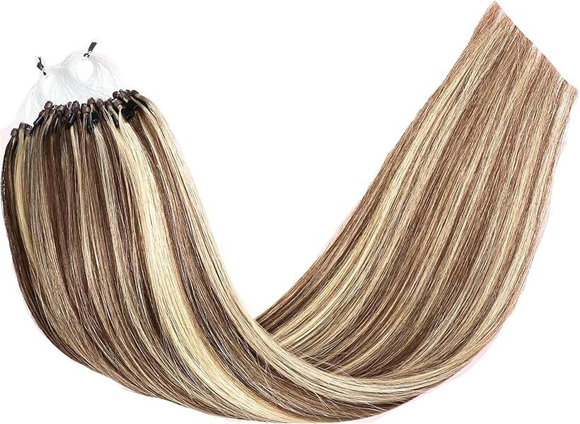 バリエーションコード : 2b9d1r6hf6商品コード2buo831v5j商品名人毛 ring loop hair チップエクステ レミーエクステ カラー ウィッグ エクステンション 50本ブランドXUANHEFAカラーP4-27#サイズ...