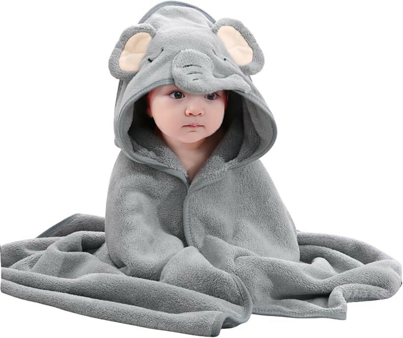 バリエーションコード : 2buoo952lc商品コード2buoouqi3s商品名クローブキューブベビーおくるみ 新生児 バスタオル フード付き 赤ちゃん用 吸水速乾 出産祝い お風呂上り 湯冷め防止ブランドClove Cubeカラーぞうさ...