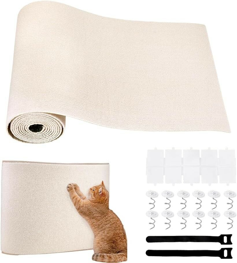 商品コード2buwtsl8fd商品名猫 爪とぎ シート 300x39.8cm ネコ つめとぎ防止シート トリミング可能 猫爪贴 家具保護 室内猫 ソファ 壁 キャットツリー シェルフ交換用ブランドPH PandaHall大型猫用爪とぎマット...