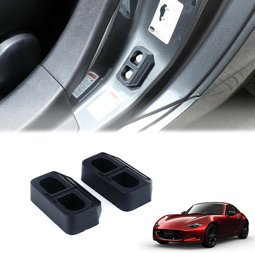 バリエーションコード : 2buwu0ujgc商品コード2buwu1333k商品名新型 マツダ ロードスター ND 専用 ドアウェッジ ドアウェッジピース シリコン＆鉄製 カスタム アクセサリー カー用品ブランドHcilloendカラーブラ...