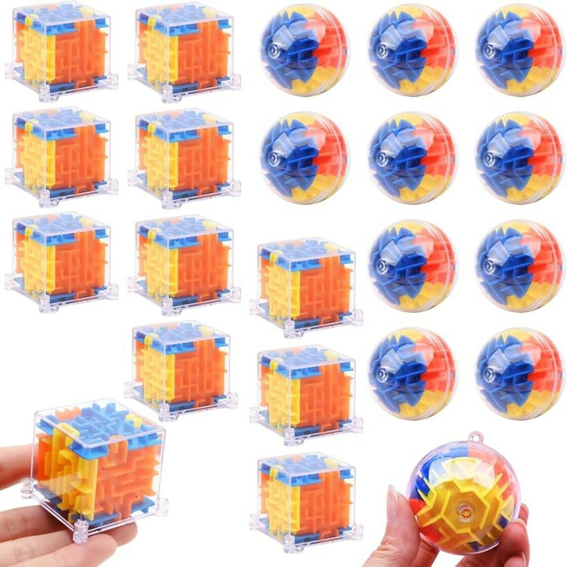 バリエーションコード : 2brf0pcojd商品コード2buwwp84rh商品名立体迷路 景品 パズル おもちゃ ミニキューブ 3D 縁日 20個ブランドSALUDABLE「遊びながら集中力と計画力を育む立体迷路」 手のひらサイズの立体迷...