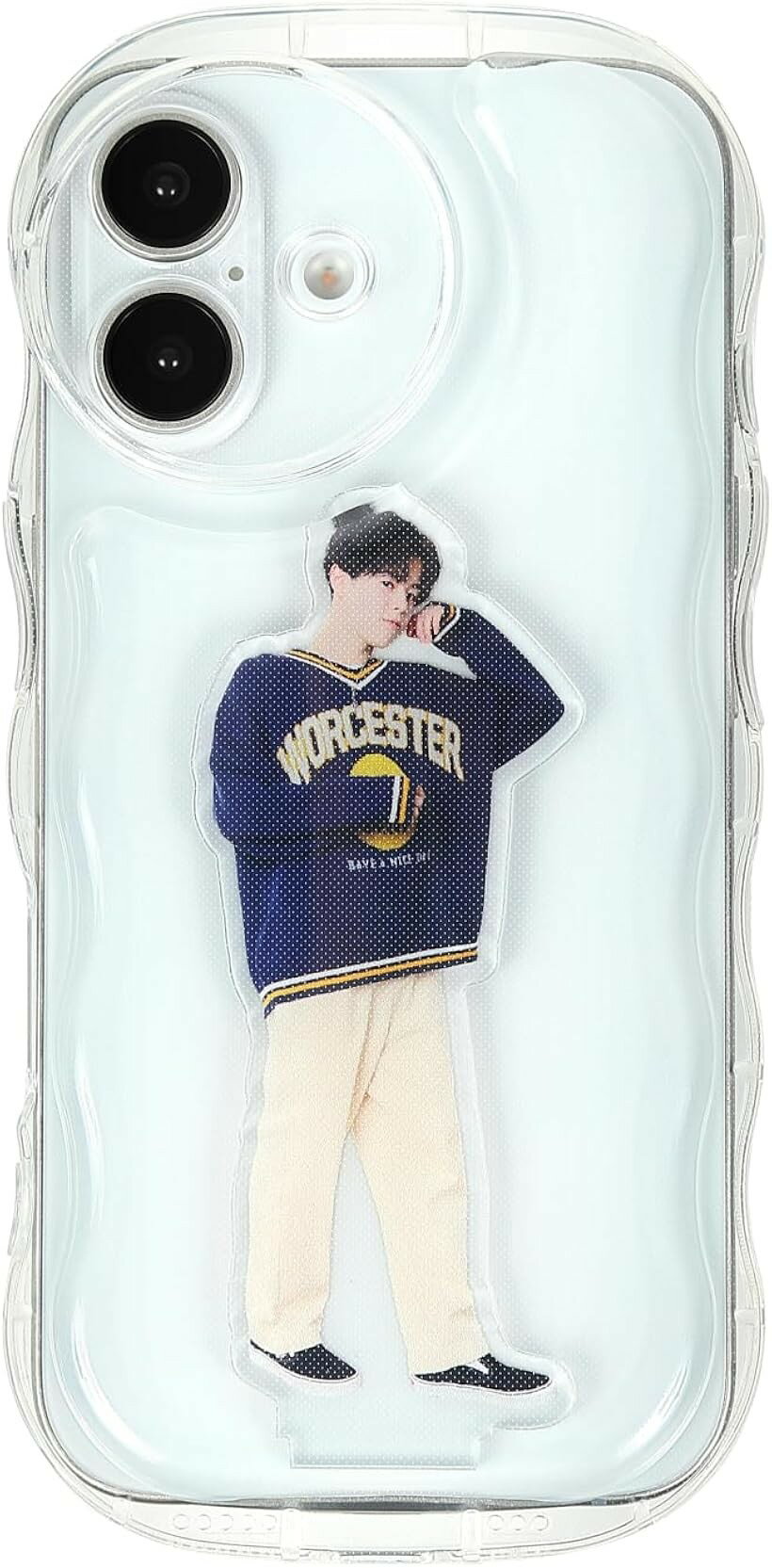 バリエーションコード : 2b92hfxour商品コード2buv5tg5hw商品名アクスタが入る iPhoneケース 《SNSで話題》シャカシャカケース スマホケース うねうね ウェーブ クリアケース iphoneブランド竹下工房カラーcl...