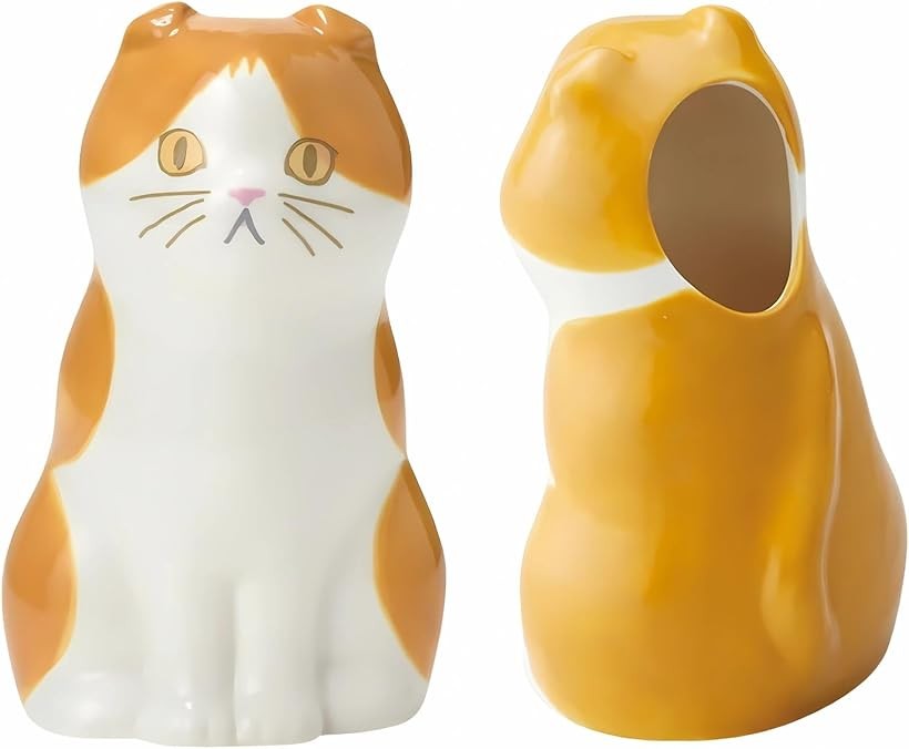 バリエーションコード : 2buvnq4qr4商品コード2buvnswv25商品名猫 花瓶 ペン立て 収納 ねこ インテリア プリザーブドフラワー 一輪挿しブランドSESHISカラースコティッシュサイズ等約6.7x6.3x12cm「猫 花瓶...