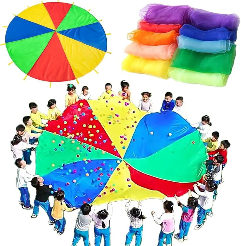 バリエーションコード : 2bulx5jd89商品コード2bulxtnnlk商品名3m スカーフ 10枚 バルーン カラフル パラシュート セットブランドSALUDABLEカラースカーフ10枚サイズ等バルーン3m「みんなで創る、カラフルな感...