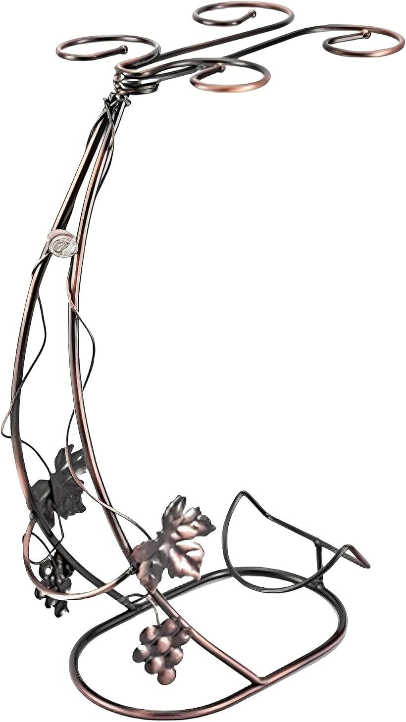 バリエーションコード : 2bjn6w8ns9商品コード2bjg9itw9g商品名ワイングラスホルダー ワインホルダー ボトルホルダー ラック ディスプレイ おしゃれブランドMIMIAカラーブロンズ ぶどう ブロンズ（グラス4脚）サイズ等d...