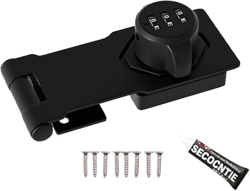 バリエーションコード : 2brhtr3kqy商品コード2brhtr8v6p商品名ドアロック 3桁ダイヤル式 室内用 亜鉛合金製 室内ドア鍵ブランドlulubelleカラーブラック「耐久性の高い材質」lulubelleのドアロックは、厳しい...