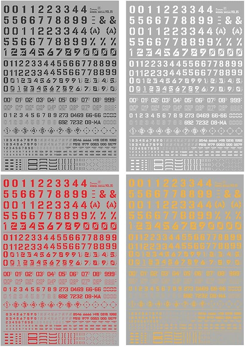 バリエーションコード : 2brcnoji3x商品コード2brcnkwf2o商品名プラモ デカール 水転写 ディテールアップ 数字 ステッカーブランドFUPUTWOカラーA4点セット模型製作を格上げするプラモ向け転写シール装飾です。外装パー...